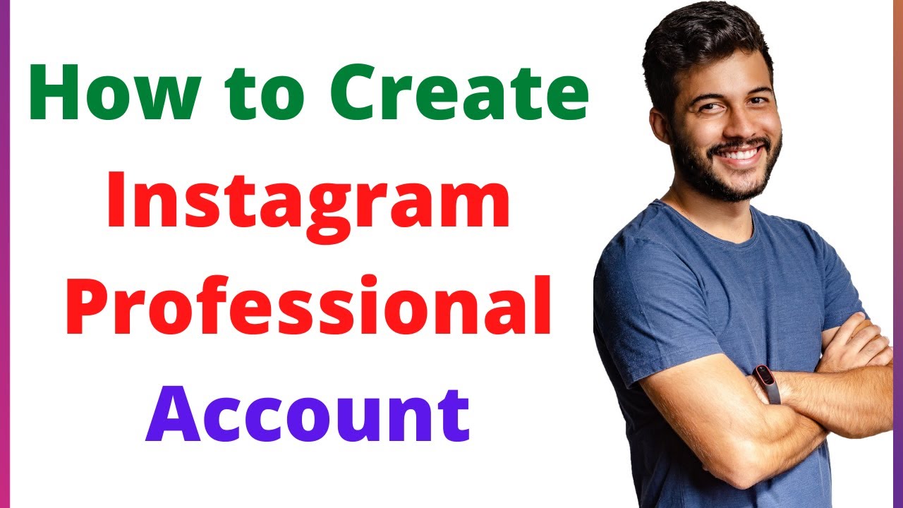 How to Create Instagram Professional Account - YouTube