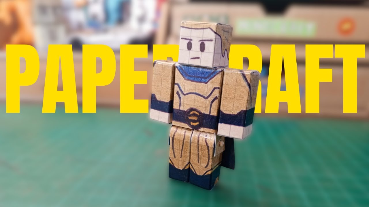 Cómo hacer a Sentry de los Thunderbolts versión papercraft - YouTube