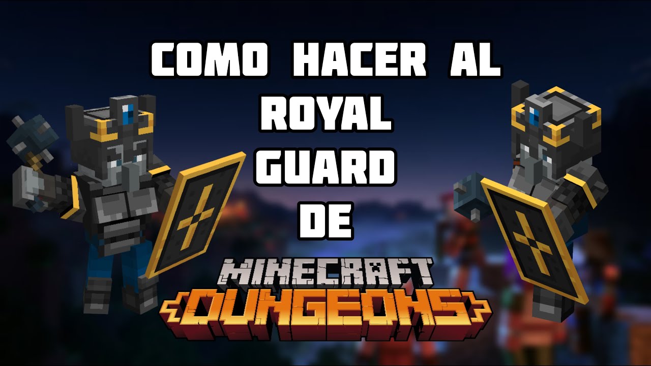 MINECRAFT/PAPERCRAFT-Cómo hacer al Royal Guard de papel | #papercraft ...