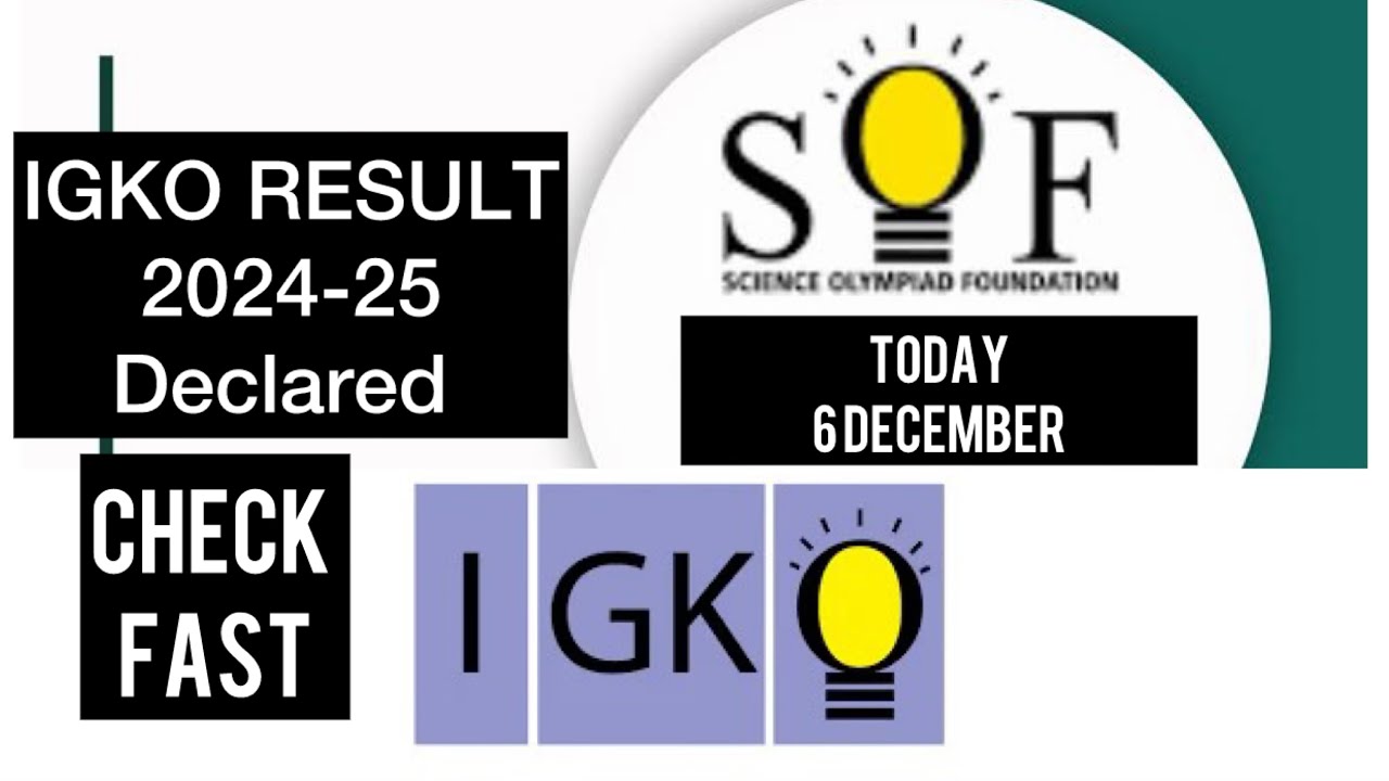 IGKO Result Declared (2024-25)|Level -1 | December 6 2024 - YouTube