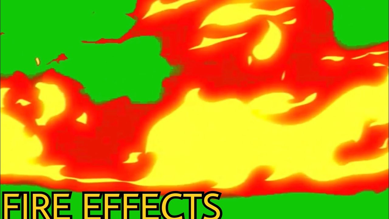Fire effects FX GREEN SCREEN - YouTube