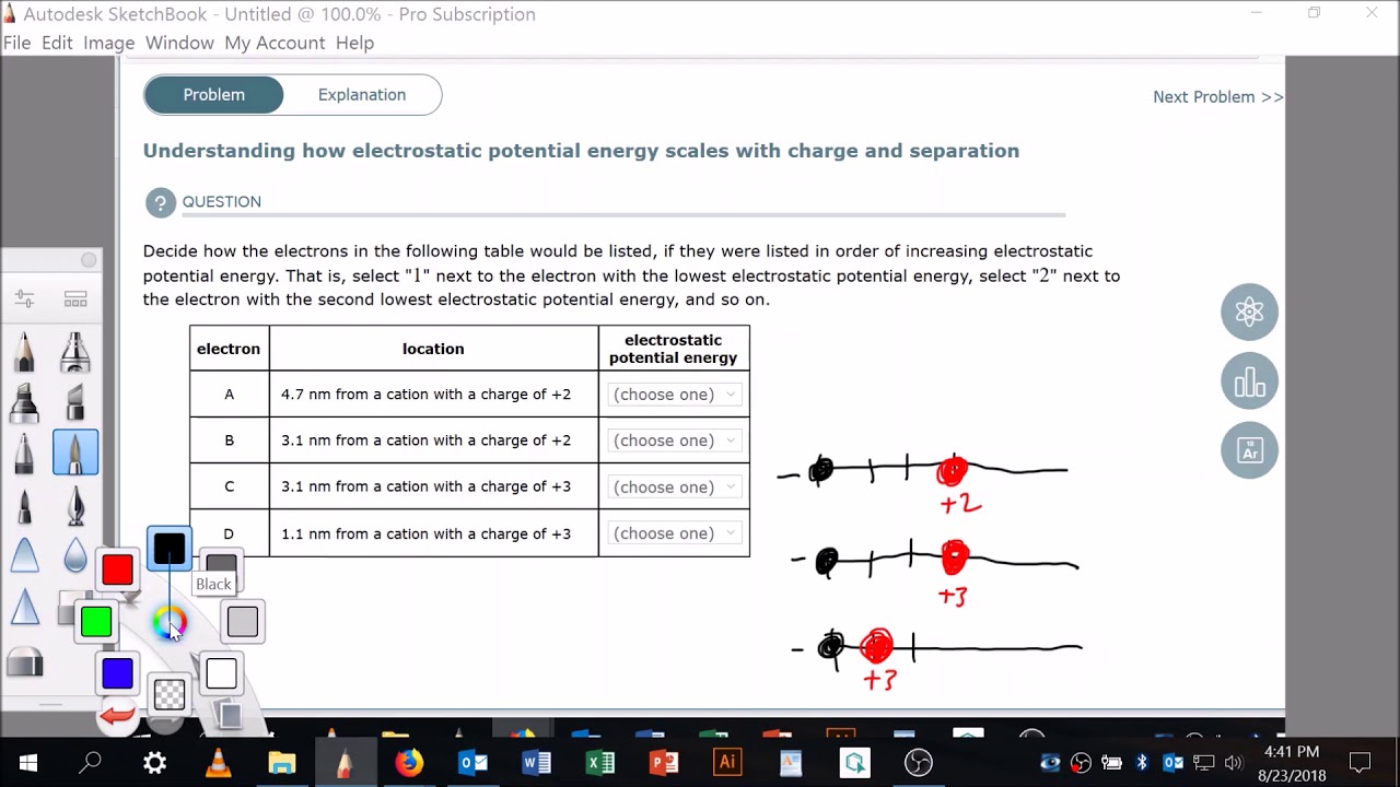 Understanding how electrostatic potential energy scales with charge and ...