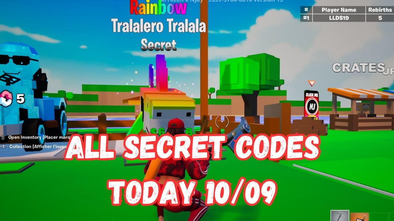 UNBOX A BRAINROT MAP FORTNITE CREATIVE - ALL SECRET CODE TODAY 10/09 ...