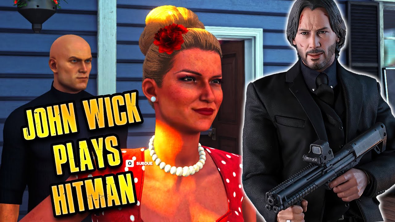 How John Wick plays Hitman (Suit Only) - YouTube