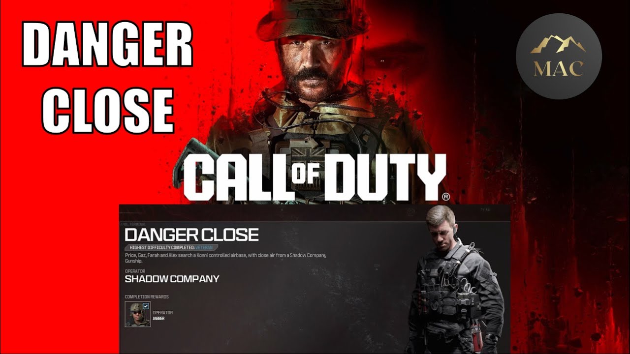COD MWIII - Campaign Mission 13 - Danger Close - YouTube