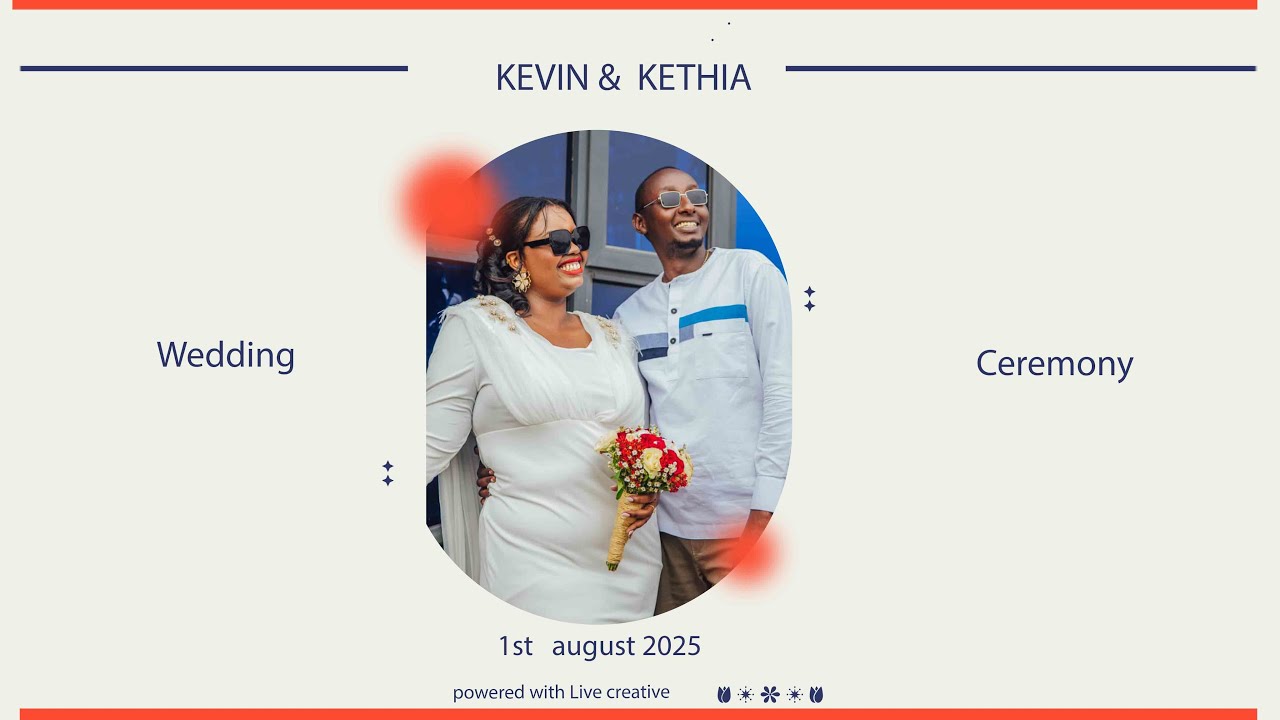 Wedding Ceremony – KEVIN & M KETHIA | live from Bujumbura - YouTube