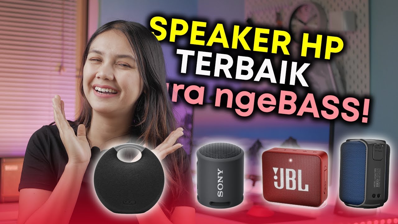 10 REKOMENDASI SPEAKER HP MINI PORTABLE TERBAIK - YouTube