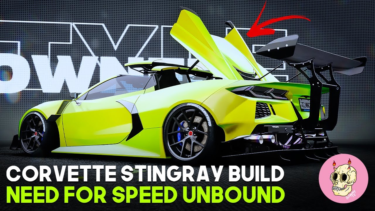 Corvette Stingray Convertible Build - Need For Speed Unbound - YouTube