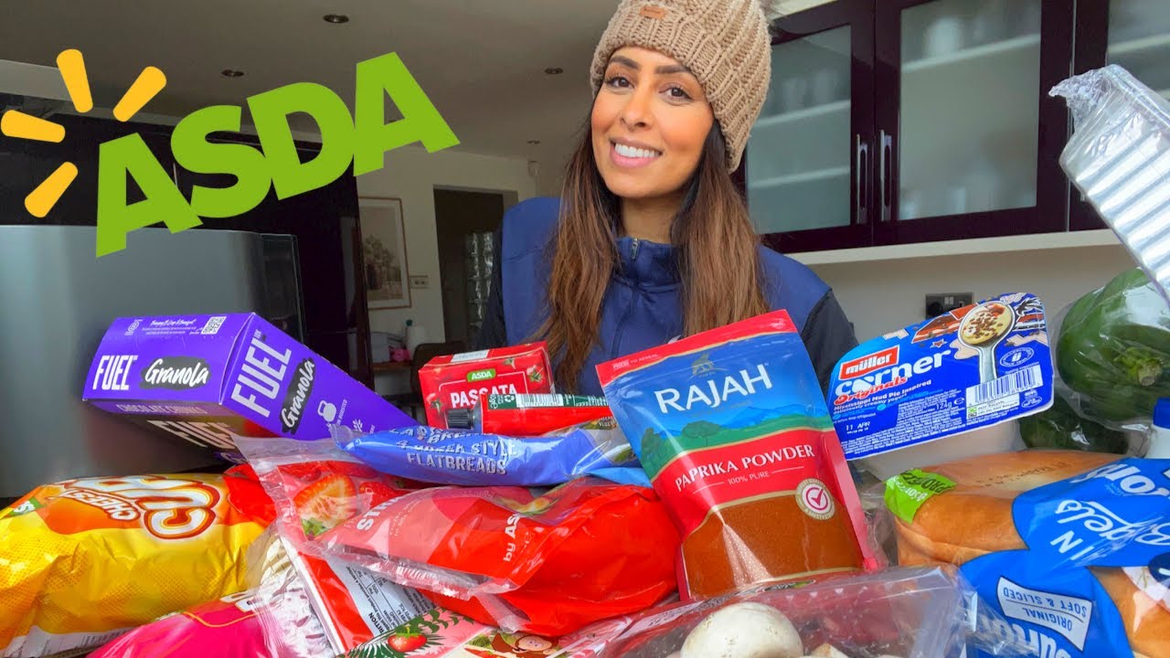 WEEKLY ASDA GROCERY HAUL | £98 TOTAL - YouTube