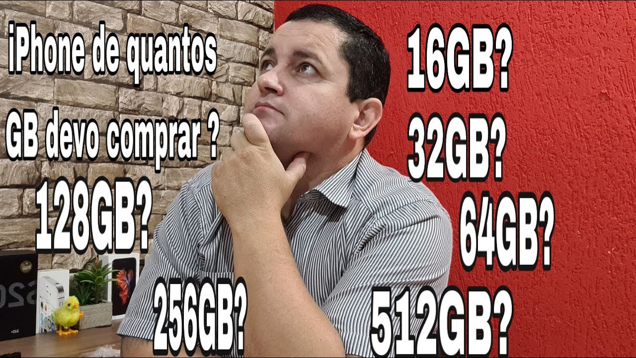 IPHONE DE QUANTOS GB DE ARMAZENAMENTO DEVO COMPRAR YouTube IPHONE DE QUANTOS GB DE ARMAZENAMENTO DEVO COMPRAR YouTube
