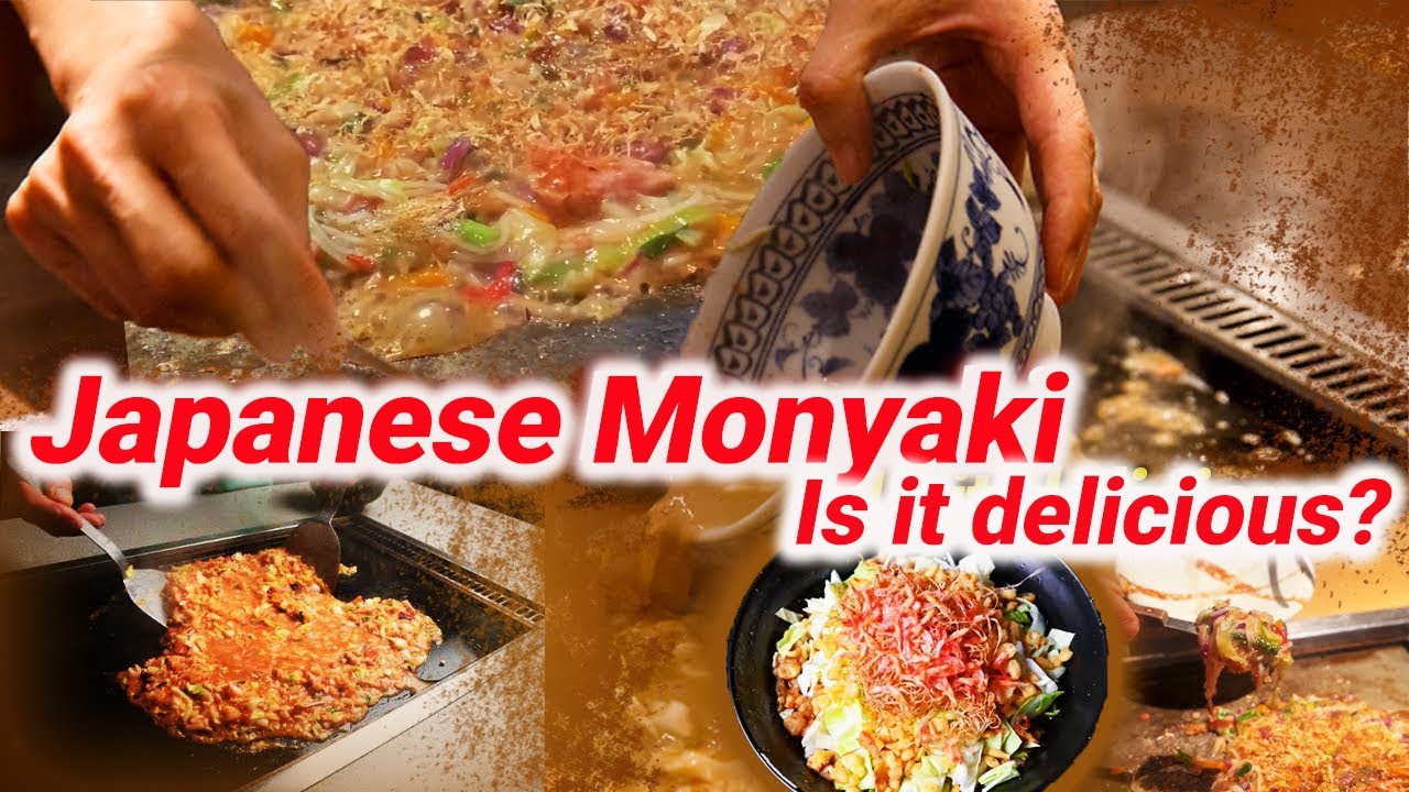 Introducing the charm of Monjayaki and how to make it. - YouTube