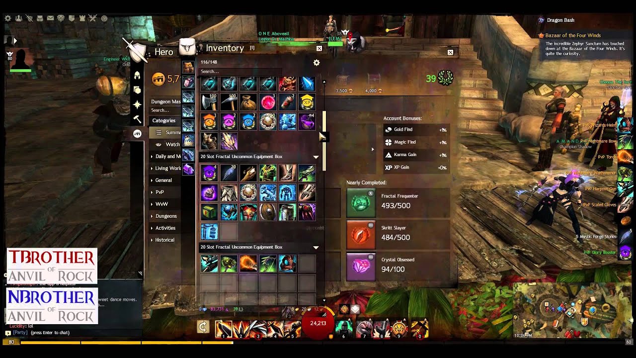 Guild Wars 2 - HD | Achievement Chest Rewards 1500 Points | Chest # 4 ...