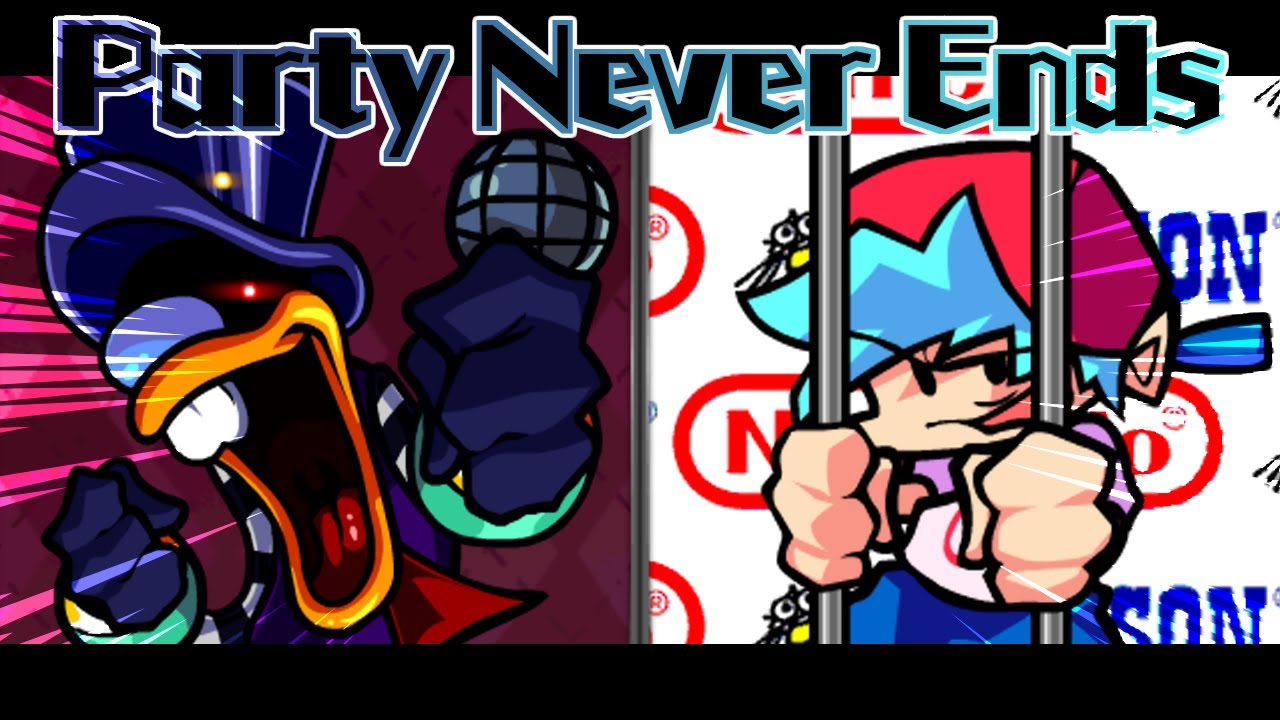 Party Never Ends / Endless but DJ Hallyboo sings it! (FNF Cover Request ...