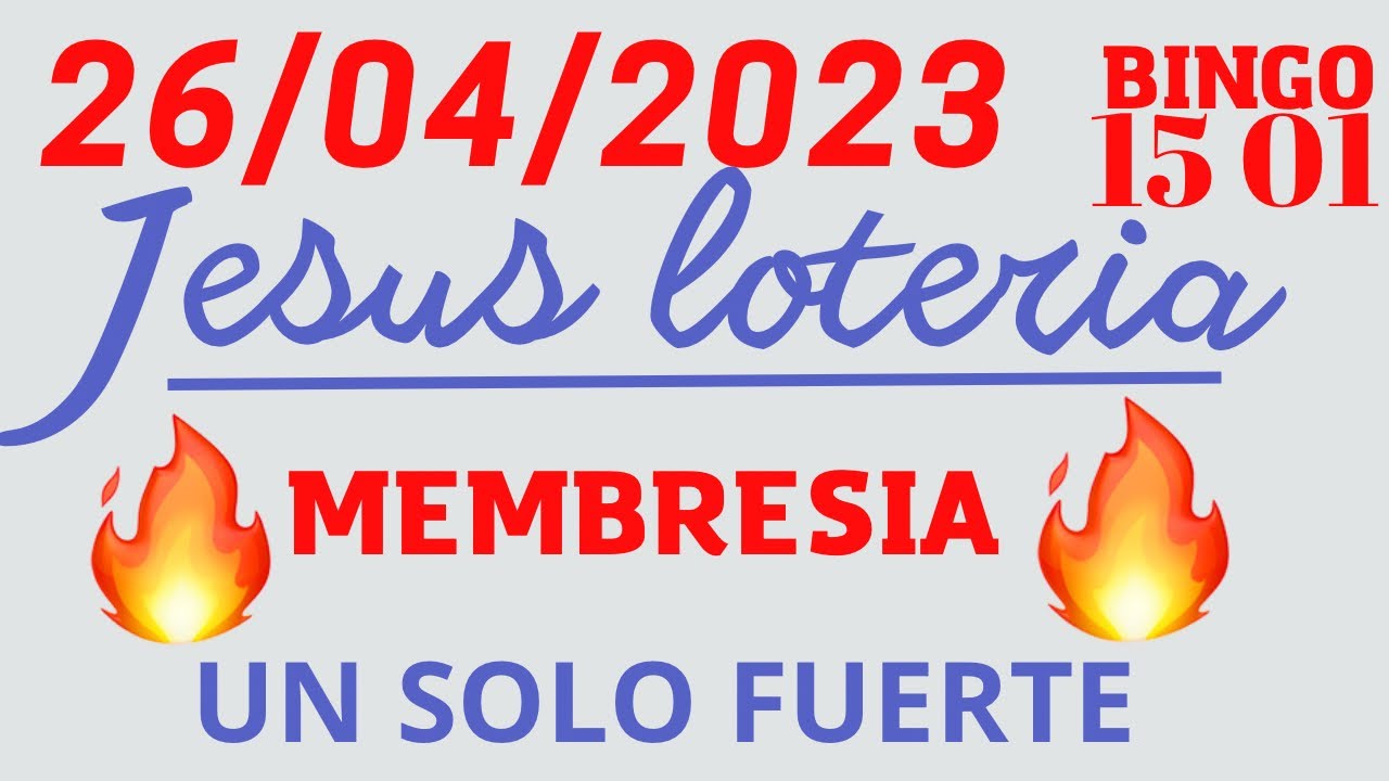 NUMEROS PARA HOY 26/04/2023 ABRIL PARA TODAS LAS LOTERÍA - YouTube