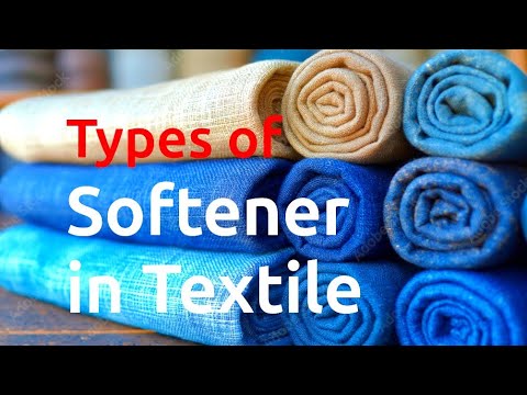 Types of Softener in Textile - Chemical Finishing - YouTube