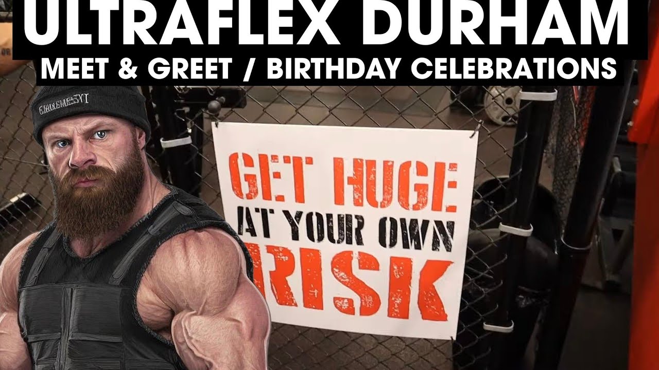 Trip to Ultraflex Durham - Meet and greet & The Maxxmuscle anniversary ...