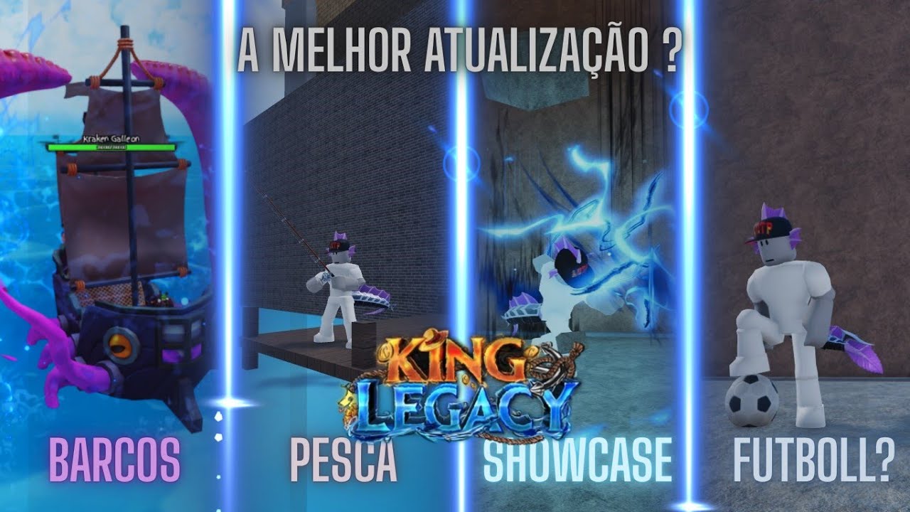 KING LEGACY Atualização Completa: NOVAS FRUTAS, BOSS, ILHAS e MAIS ...