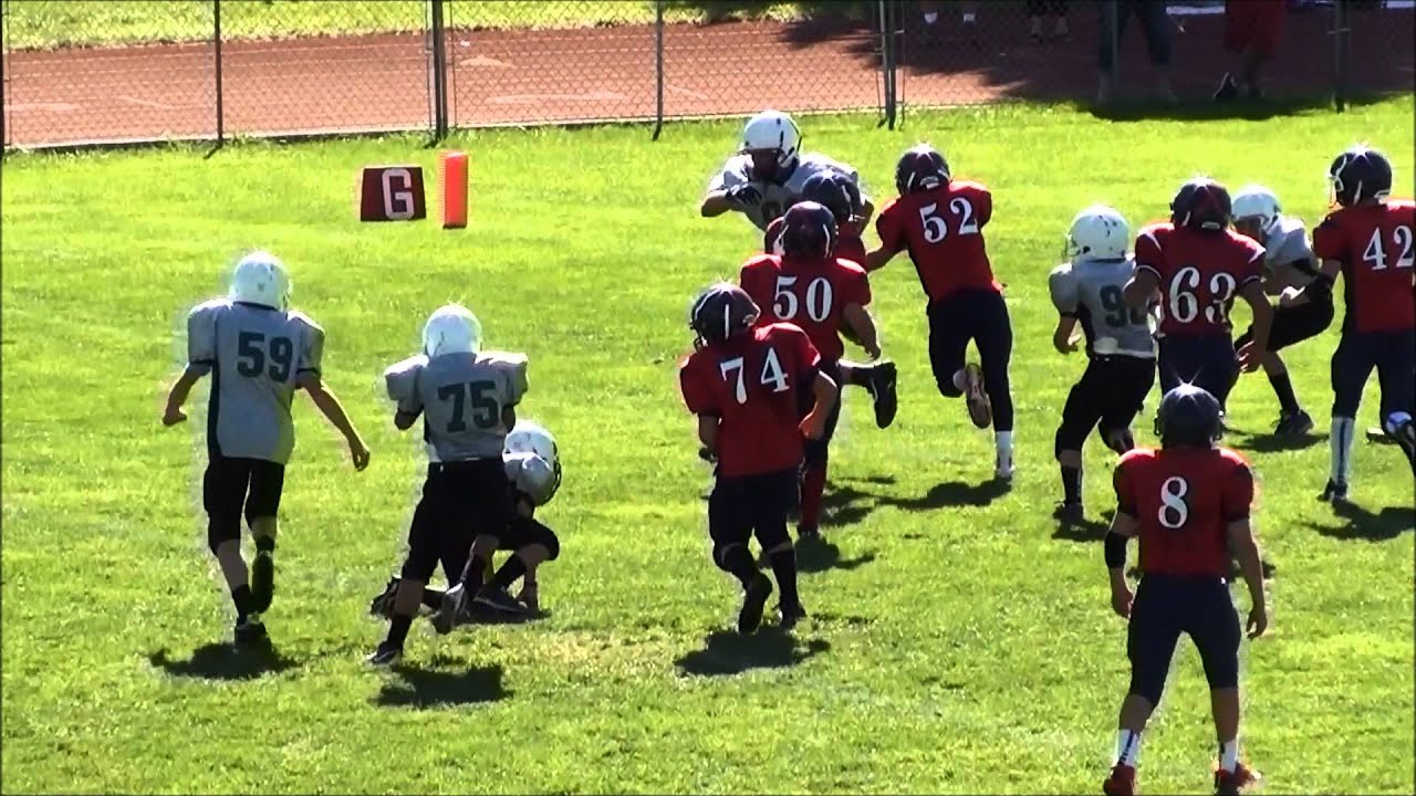SOS vs Payson Jr. High Football - YouTube