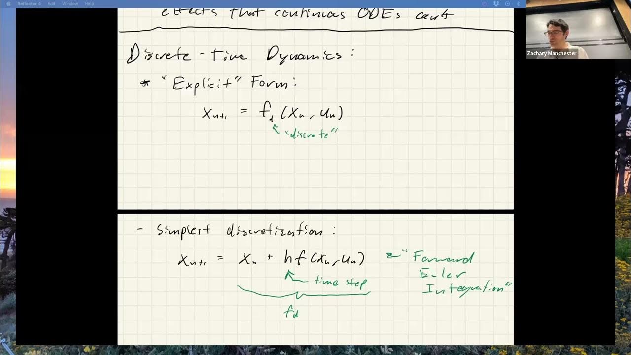 Optimal Control (CMU 16-745) 2023 Lecture 2: Dynamics Discretization and Stability - YouTube