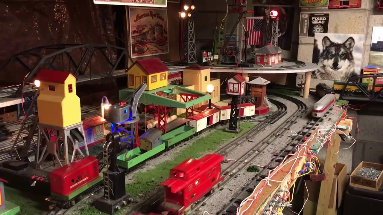 Old American Flyer toy trains #39 - YouTube