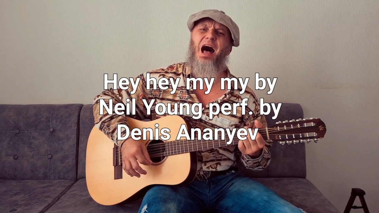 Hey hey my my by Neil Young guitar cover - YouTube