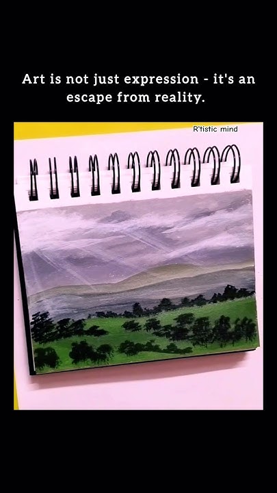 what does art mean to you? ️#art #drawing #acrylicscenery #artist # ...