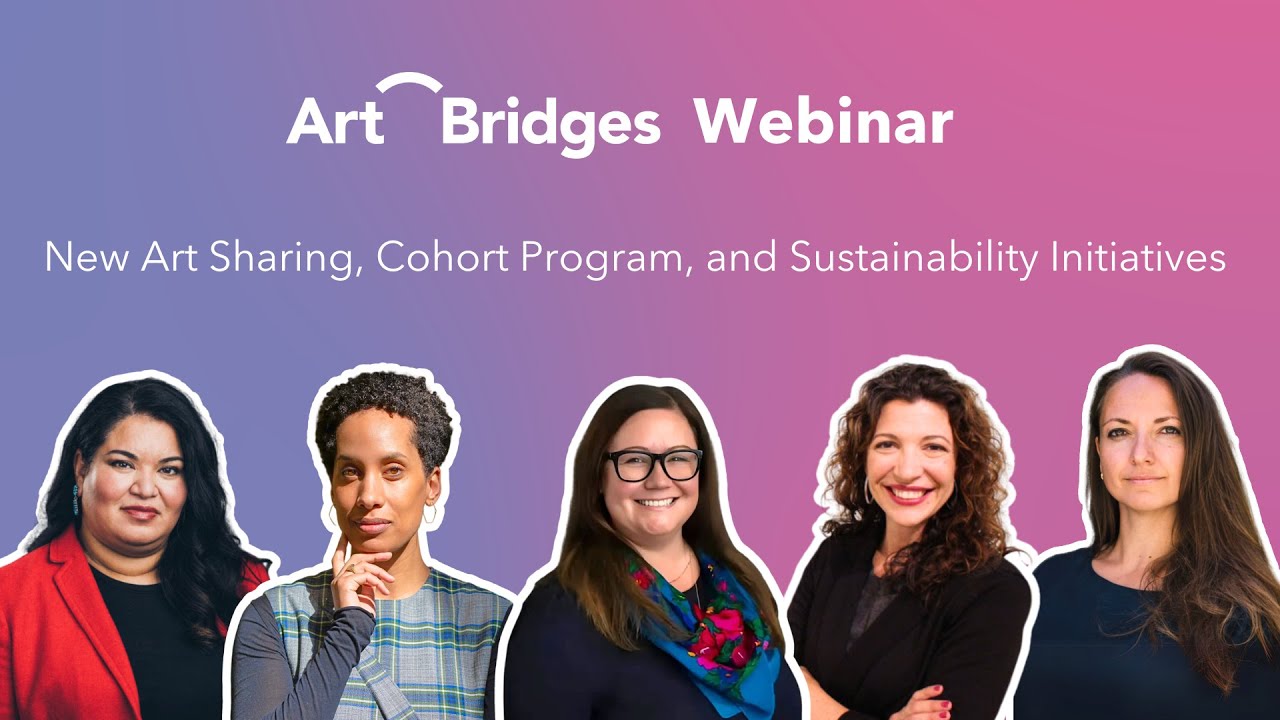 May Webinar - New Art Sharing, Cohort Program, and Sustainability ...