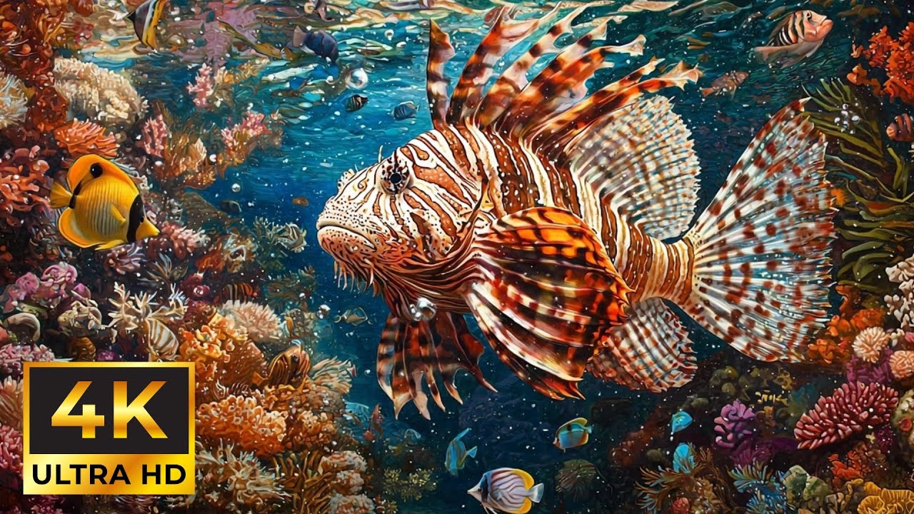 Deep Sea Ocean: Calming and Relaxation with Coral Views LIVE 4K - YouTube