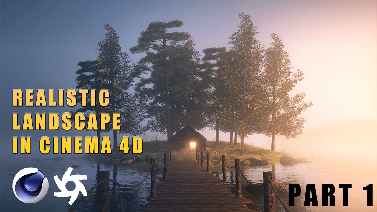 Create A Realistic Landscape In Cinema 4D & Octane // Part 1 - YouTube