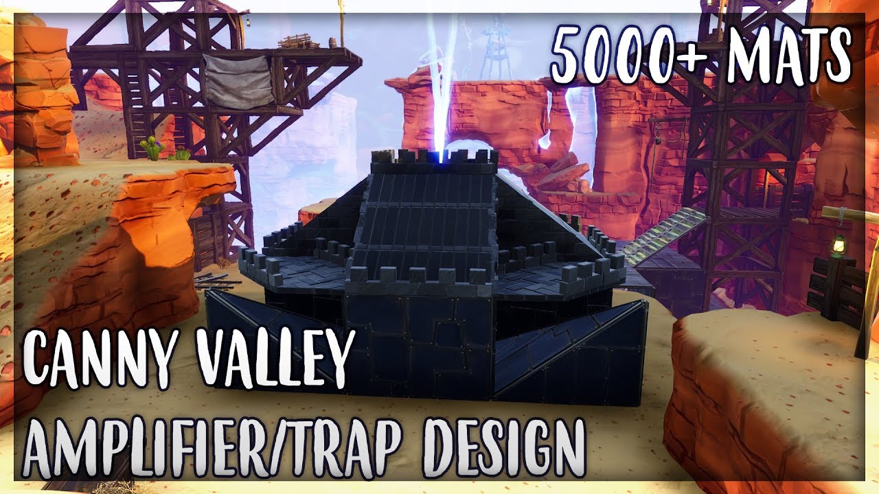 Canny Valley Amplifier/Trap Design - Fortnite Save the World - YouTube