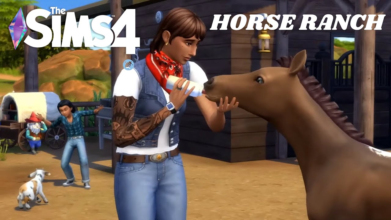 HORSE RANCH │ EXPANSION PACK │ Sims 4 │ Trailer Overview - YouTube