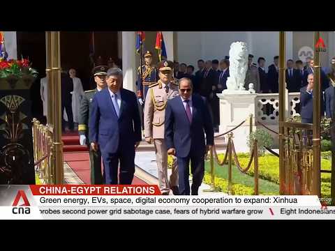 China-Egypt relations: Xi says Beijing willing to work with Middle East to safeguard shipping