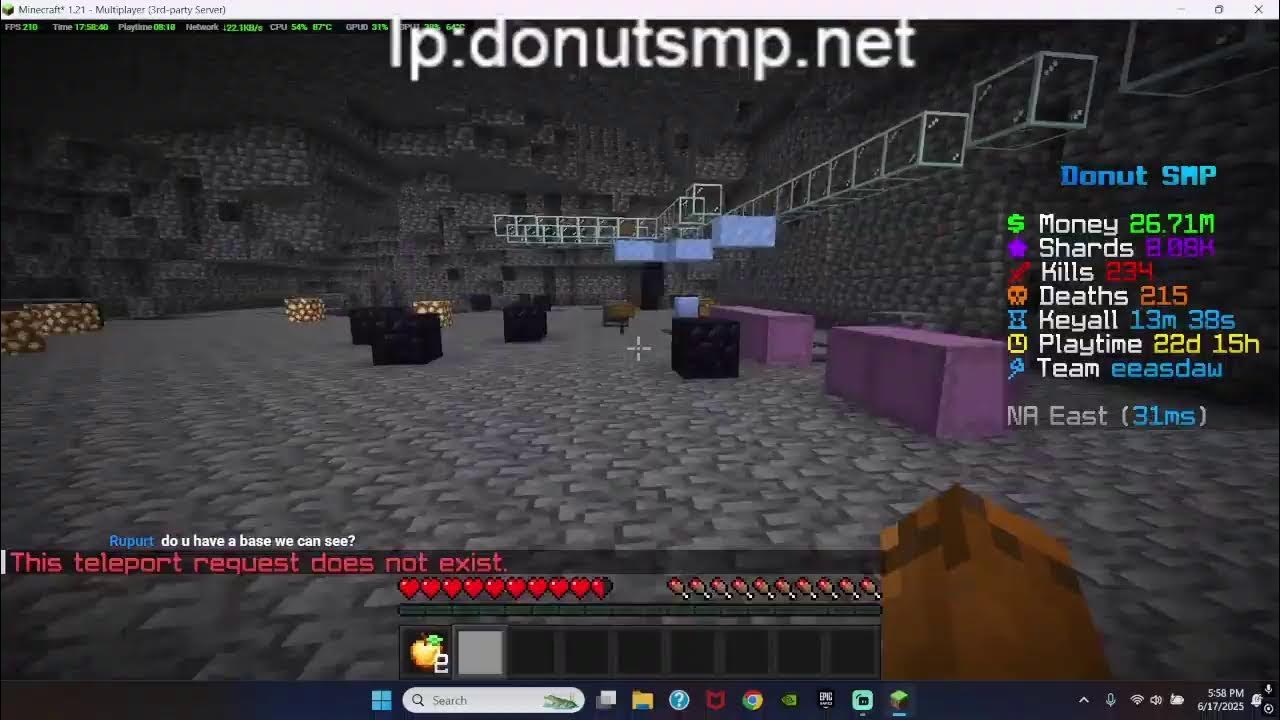 Rating Bases Donut SMP! (Buying Iron Golem Spawners too) - YouTube