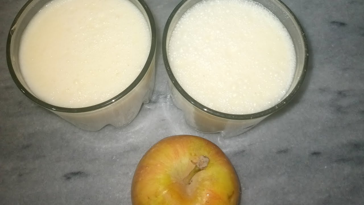 APPLE MILK SHAKE |Healthy Breakfast Recipe👍 🍎😋cooking Everyday - YouTube
