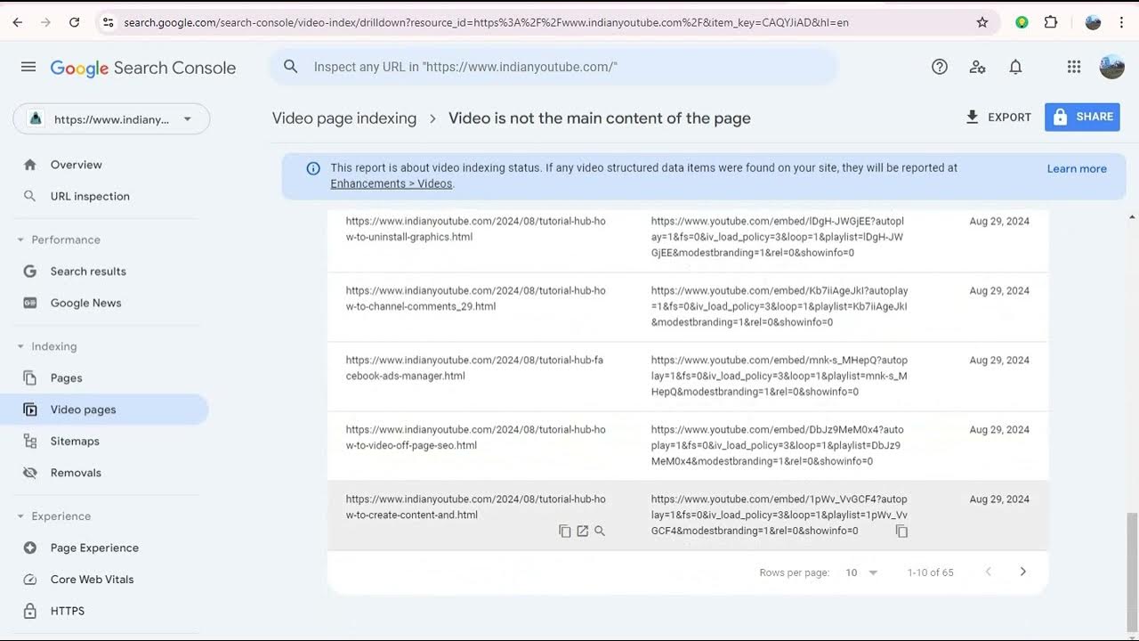 Blogspot Tubes : How Video is not the main content of the page Validate Fix on Google Search ...