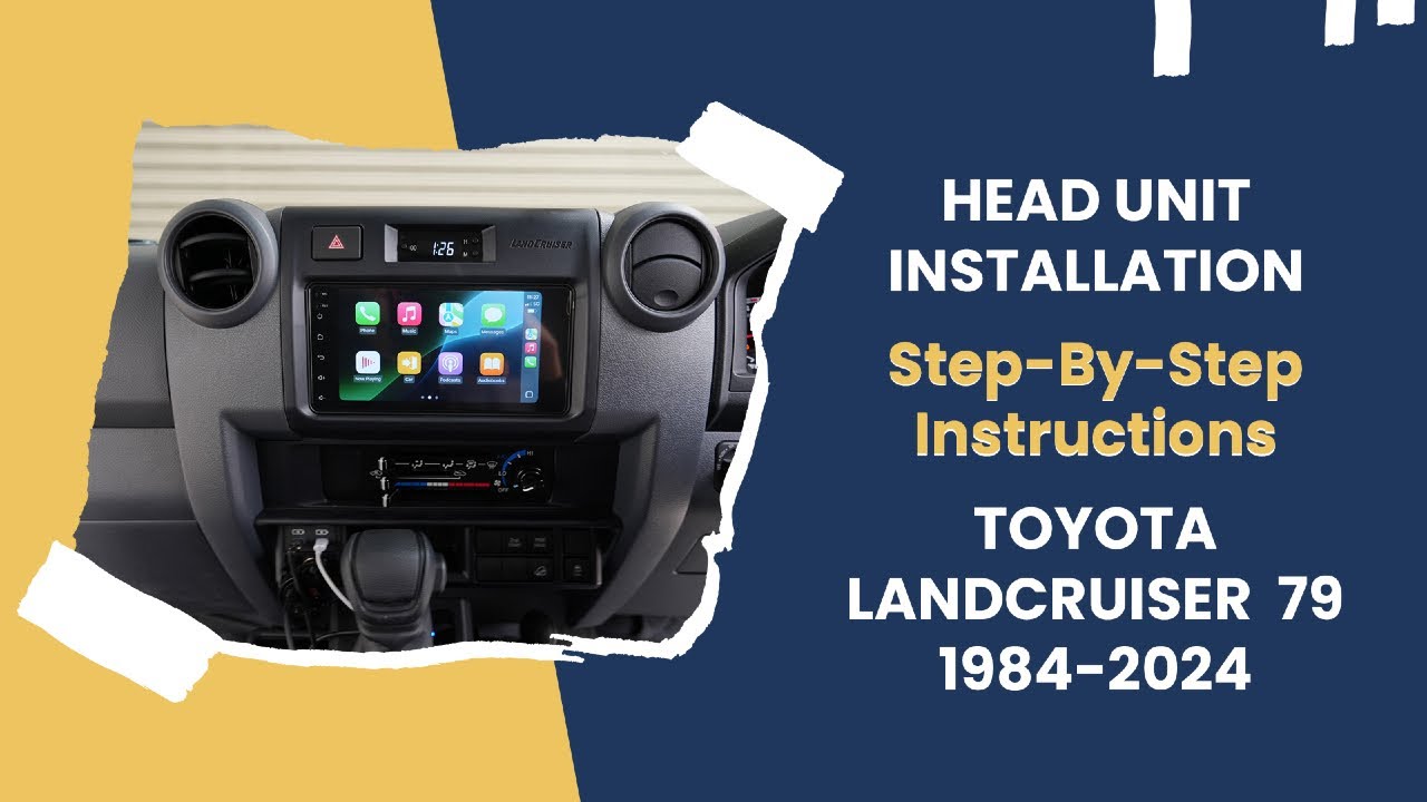 Toyota Landcruiser 79-Series 1984-2024 Android Auto | Apple Carplay ⭐ ...