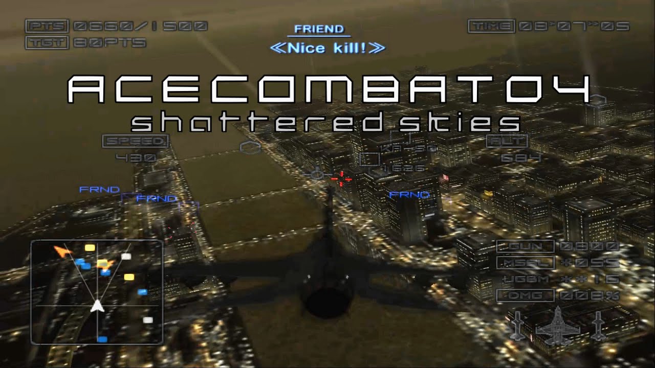 ACE COMBAT 4 FULL GAMEPLAY - #15 Emancipation - YouTube
