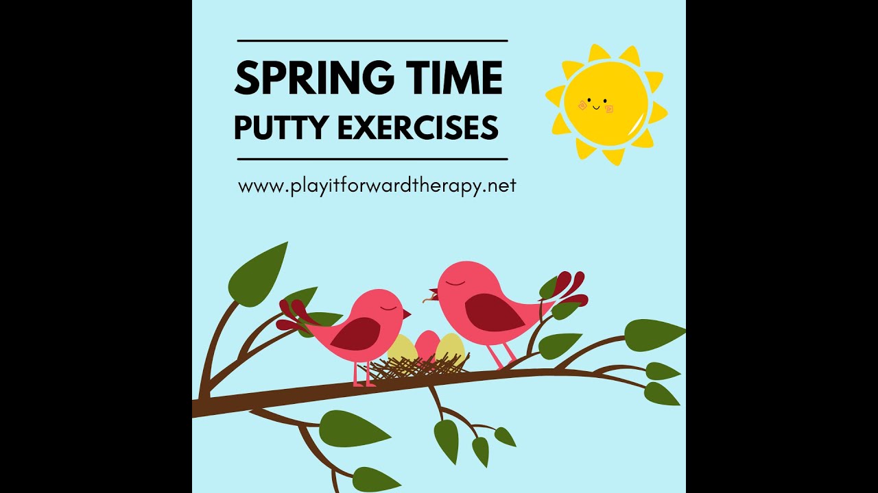 Spring Time Putty Exercises (1 min 30 sec) - YouTube
