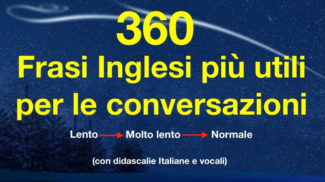 360 Frasi Inglesi più utili per le conversazioni (con didascalie ...