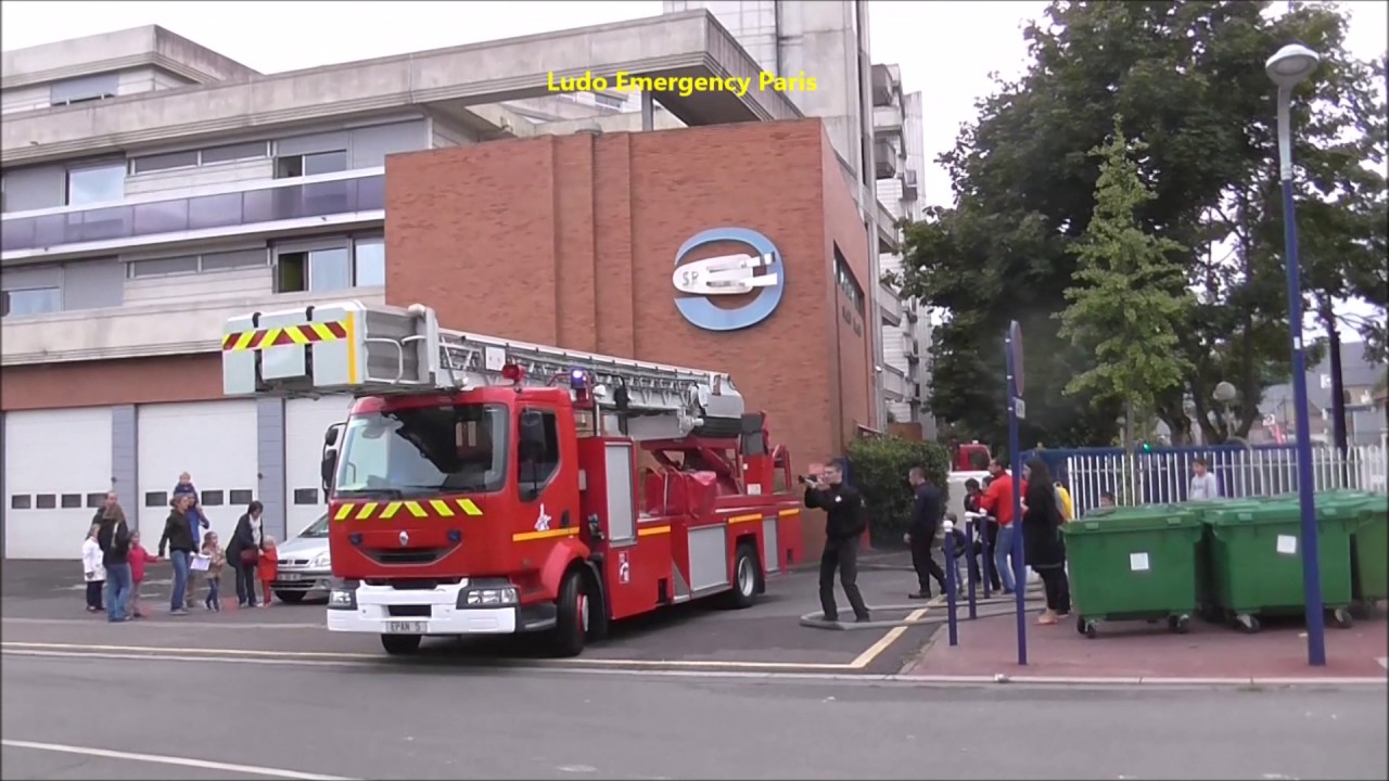 Pompiers De Paris Urgence Echelles EPSA EPA EPAN BEA( Paris Fire Dept ...
