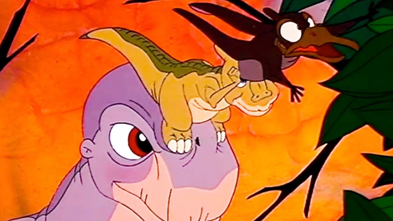 THE LAND BEFORE TIME Clip - "Green Food" (1988) Don Bluth - YouTube