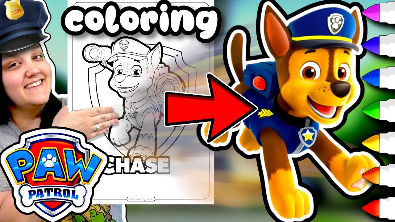 Color Chase with Me | Paw Patrol Color + Trivia | FUN - YouTube