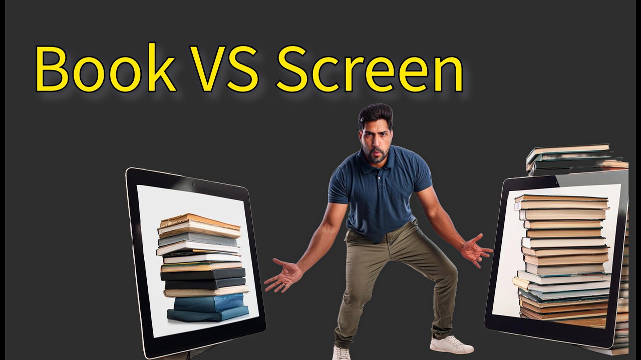 Reading from Books vs Screen - YouTube
