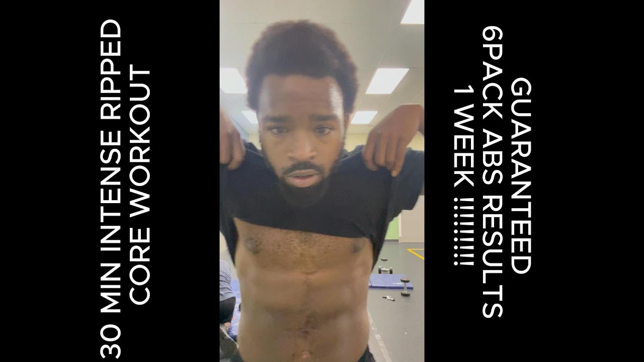 INTENSE AB WORKOUT (6 PACK GUARANTEED) - YouTube