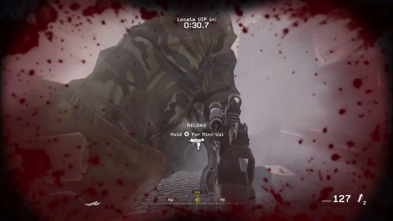 COD4 Modern Warfare - Veteran Difficulty - Full playthrough (part 2) Mile High Club - LETS GET ...