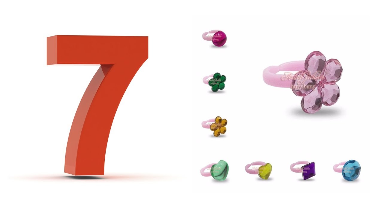 7 rings but every word is a google image - YouTube