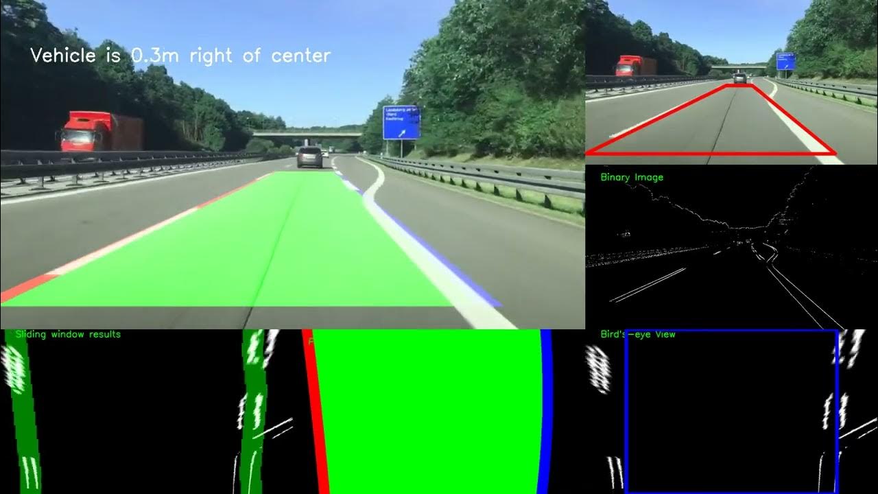 Advanced Lane Detection - Using OpenCV Python - YouTube