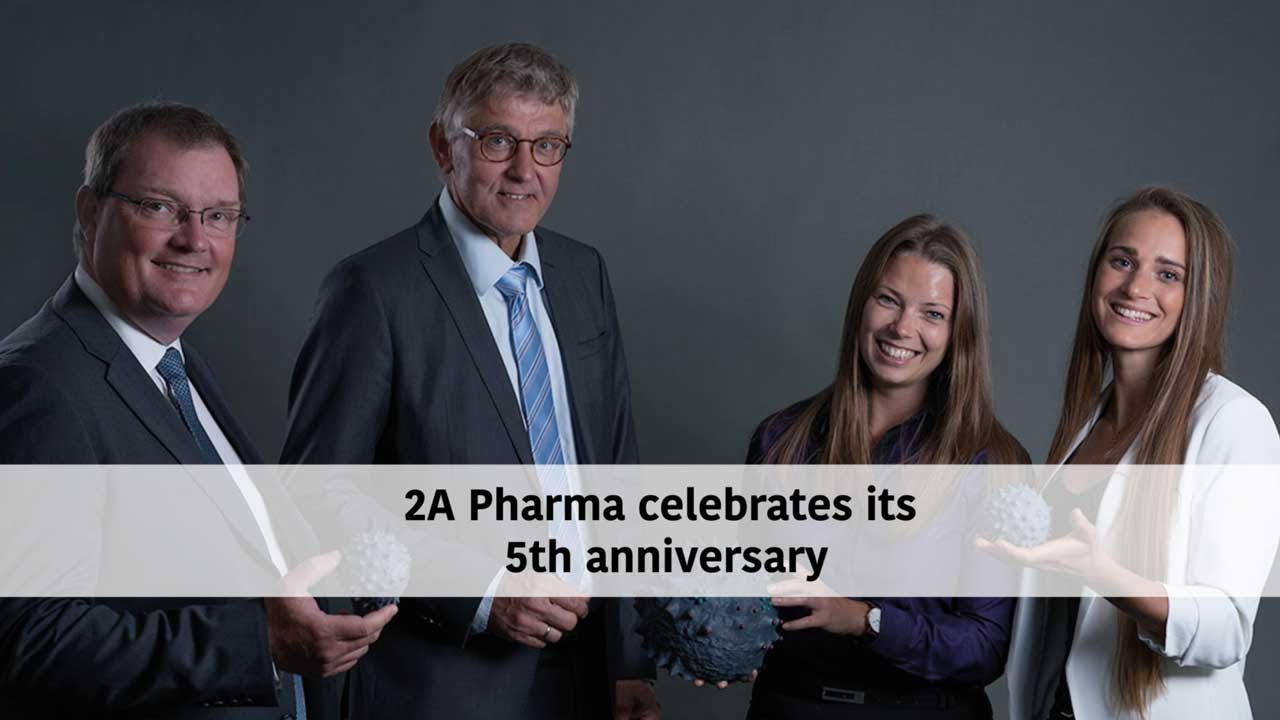 2A Pharma celebrates its 5th anniversary - YouTube