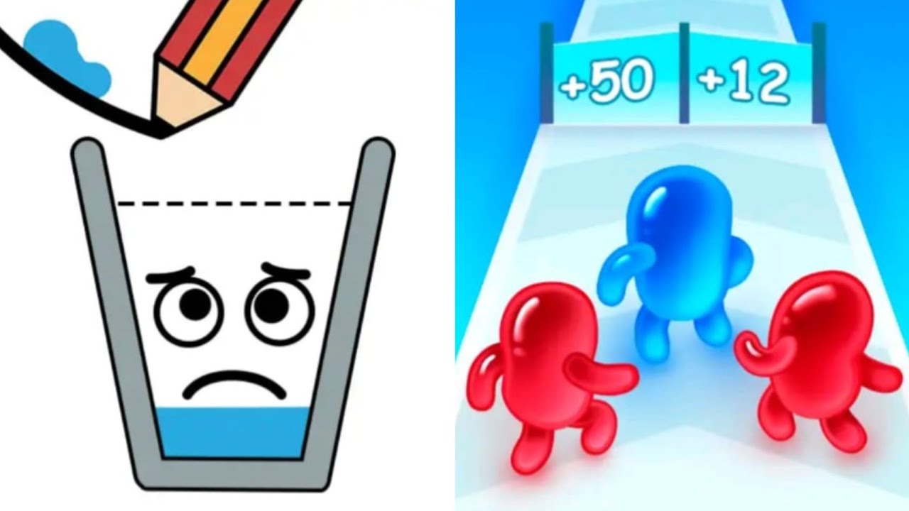 Happy Glass vs Join Blob Clash 3D Satisfying ASMR Gameplay (Android,ios ...