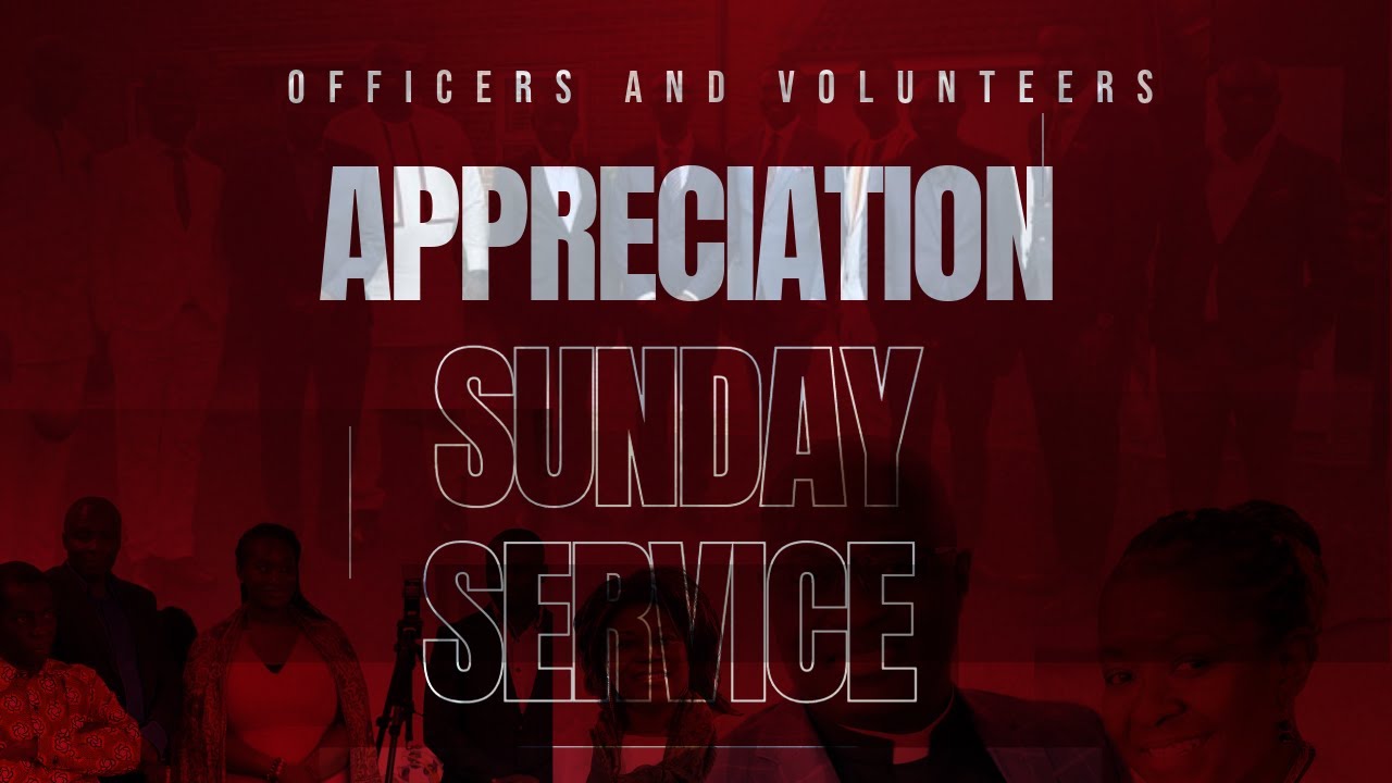 Officers & Volunteers Appreciation Sunday Service - 24th September 2023 ...